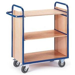 ROLLCART Etagenwagen 08-7321 blau 98,0 x 50,0 x 93,0 cm