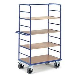 ROLLCART Etagenwagen 08-7607 blau 120,0 x 70,0 x 188,0 cm