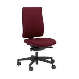 ORIGINAL STEIFENSAND Bürostuhl Ceto Comfort, CT 2350112 257 Stoff rot, Gestell schwarz