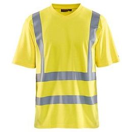 BLAKLÄDER BLAKLÄDER® unisex Warnschutz Shirt 3380 gelb Größe XS