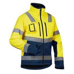 BLAKLÄDER BLAKLÄDER® unisex Warnjacke 4900 gelb, marine Größe 3XL