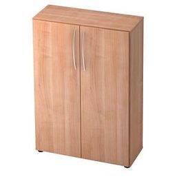 Hammerbacher Aktenschrank 4550, V4550/N/N/BM nussbaum 2 Fachböden 80,0 x 34,6 x 114,4 cm