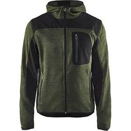 BLAKLÄDER BLAKLÄDER® Herren Strickjacke 4930 armygrün/schwarz Größe S