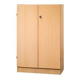 Hammerbacher Aktenschrank Schrank Prokura, V6550/6/6/SG buche 2 Fachböden 80,0 x 42,0 x 127,0 cm