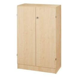 Hammerbacher Aktenschrank Schrank Prokura, V6550/3/3/SG ahorn 2 Fachböden 80,0 x 42,0 x 127,0 cm