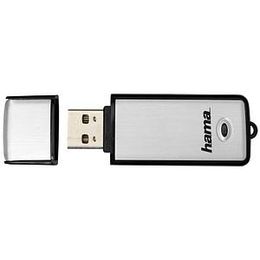 Hama USB-Stick Fancy silber, schwarz 16 GB