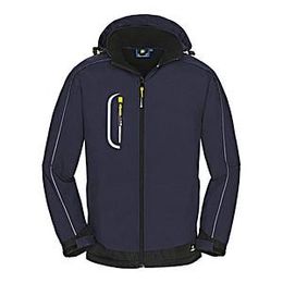 4PROTECT® Herren Softshelljacke Montana blau Größe M