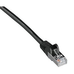 goobay RJ-45 Netzwerkkabel 20,0 m schwarz bis zu 1,00 Gbit/Sek. bis zu 100 MHz