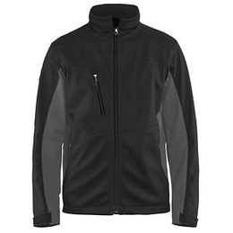 BLAKLÄDER BLAKLÄDER® unisex Softshelljacke 4950 schwarz, dunkelgrau Größe M