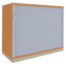 FM Sidney Rollladenschrank buche 1 Fachboden 80,0 x 44,2 x 78,1 cm