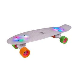 Hudora-Skateboard Retro »Rainbow« - Weiss - Kinder