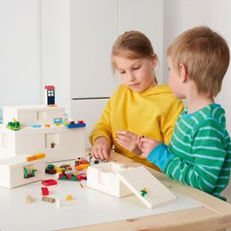 IKEA BYGGLEK LEGO®-Schachtel mit Deckel