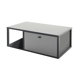 Möbel Kraft Couchtisch - grau - Materialmix - 55 cm - 34 cm - Möbel Kraft