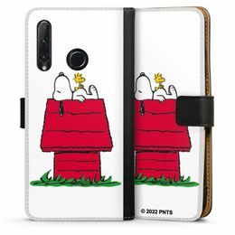 DeinDesign Handyhülle Snoopy Offizielles Lizenzprodukt Peanuts Snoopy and Woodstock Classic, Huawei Honor 20 Lite Hülle Handy Flip Case Wallet Cover