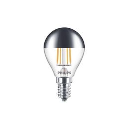 Philips LED-Lampe Classic Krone 4W/827 (35W) Silver E14