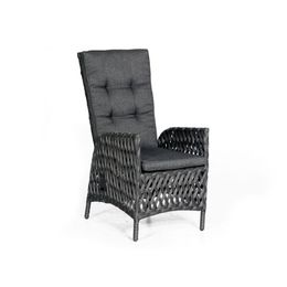MUESING GMBH & CO KG Sessel Para Basic Alu/Polyrope metallic schwarz