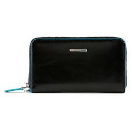 Piquadro Blue Square Geldbörse Leder 17 cm black