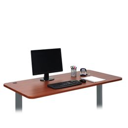 Tischplatte MCW-D40 f&uuml;r Schreibtische, Schreibtischplatte, 160x80cm MVG-zertifiziert ~ natur