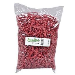 dundee Gummiringe rot, Ø 6,5 cm, 1000,0 g