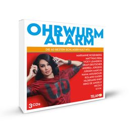 Ohrwurm Alarm - Die 60 besten Schlager Kulthits (Exklusive 3CD-Box) - Diverse Interpreten. (CD)