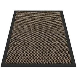 WESEMEYER Fußmatte Stanton ocker-schwarz 80,0 x 120,0 cm