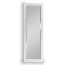 Mirrors and More Dekospiegel Vicky (1-St), Ganzkörperspiegel, Wandspiegel, silberfarben|weiß