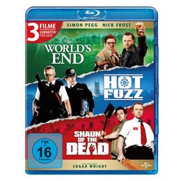 Universal Cornetto Trilogie: The World's End / Hot Fuzz / Shaun of the Dead (Blu-ray)