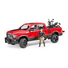 Bruder RAM 2500 Power Wagon mit Ducati Desert Sled 02502 Spielzeugauto