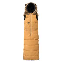 WeeDo Schlafsack 'LIODO' Jungen Gr&ouml;&szlig;e XXXS/XXS cognac / schwarz