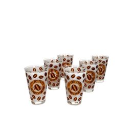 Ritzenhoff & Breker Ritzenhoff & Breker Latte-Macchiato-Glas 6er Set Latte Macciato 310ml Cremona Orange 12