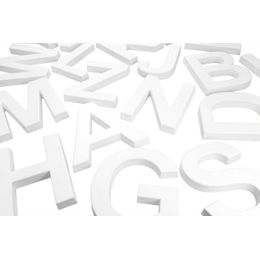 GRAND DECOR Wanddekoobjekt Buchstaben (3D Buchstaben PU stoßfest 200mm Höhe)
