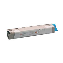 ABC Tonerkartusche, (Kompatibler Toner für Oki 44844615 Cyan C822 C822CDTN C822N C822DN C