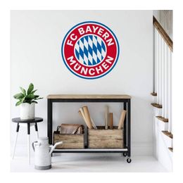 FC Bayern München FC Bayern München Wandtattoo Fußball Wandtattoo FC Bayern München Logo FCB Wappen kariert modern