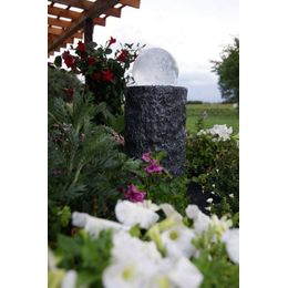 Ubbink Gartenbrunnen Las Palmas, 20 cm Breite, Wasserbecken BxT: 68x68 cm, grau|weiß