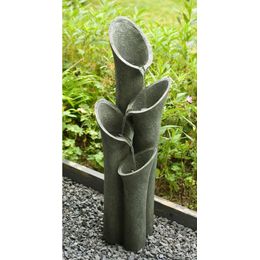 AcquaArte Gartenbrunnen Montreux, 25 cm Breite, grau