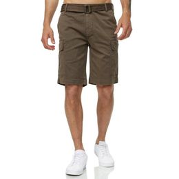 Tazzio Cargoshorts A200 Cargo Shorts inkl. abnehmbarem Gürtel