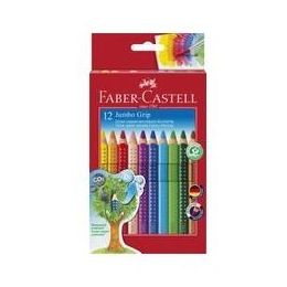 Faber-Castell Buntstift Jumbo Grip 12er-Kartonetui