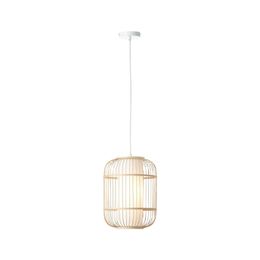 Brilliant Bones Pendelleuchte &Oslash; 30 cm - E27-Fassung, dimmbar, nat&uuml;rliche Materialien, Natur/Wei&szlig;, ohne Leuchtmittel - ideal f&uuml;r Esszimmer & Wohnzimmer