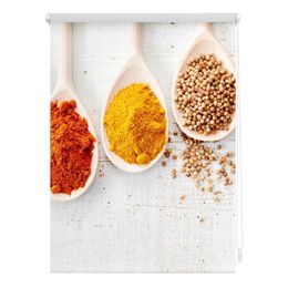 LICHTBLICK Rollo Klemmfix, ohne Bohren, Verdunkelung, Spices - Bunt