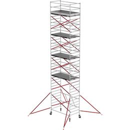 Altrex Fahrger&uuml;st RS TOWER 55, Holzplattform, L&auml;nge 1,85 m, Arbeitsh&ouml;he 11,80 m