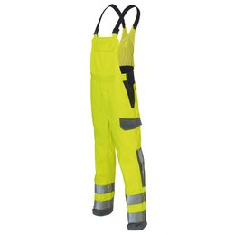 KÜBLER KÜBLER PROTECTIQ HIGH VIS Latzhose arc2 PSA 3 warngelb/anthrazit 48 - 3394 8420-3497-48