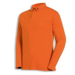 Uvex fire und arc Poloshirt FR Langarm - Longsleeve orange S - 1723709