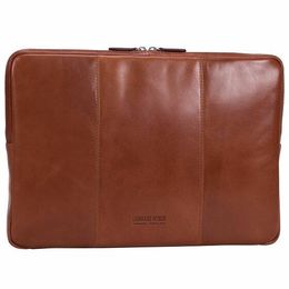 Leonhard Heyden Cambridge Laptophülle Leder 41 cm cognac