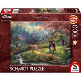 Schmidt Spiele Puzzle Disney, Mulan - Thomas Kinkade, 1000 Puzzleteile, Made in Europe, bunt
