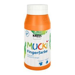 Kreul MUCKI Fingerfarbe orange 750,0 ml