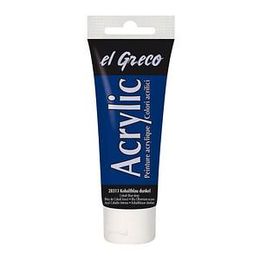 Kreul el Greco Acrylfarbe kobaltblau dunkel 75,0 ml