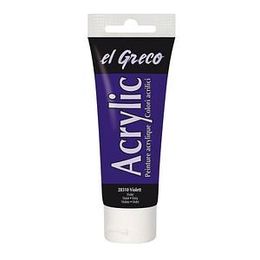 Kreul el Greco Acrylfarbe violett 75,0 ml