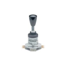 EAO Joystick, 2 Richtungen 44 Hebel Schwarz Flachsteckzunge, 2.8 x 0.5 mm - 44-800.2