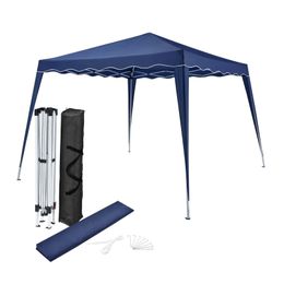 Juskys Faltpavillon Vivara 3x3 m mit Tasche &ndash; UV50+ Sonnenschutz Pavillon h&ouml;henverstellbar& faltbar