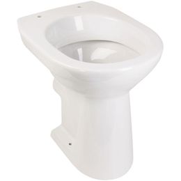 aquaSu Stand wc +6 cm, Erhöhtes wc +6 cm, Bodenstehende Toilette, Erhöhtes wc, Für große Menschen und für Senioren, Geruchsarmer Tiefspüler, Abgang